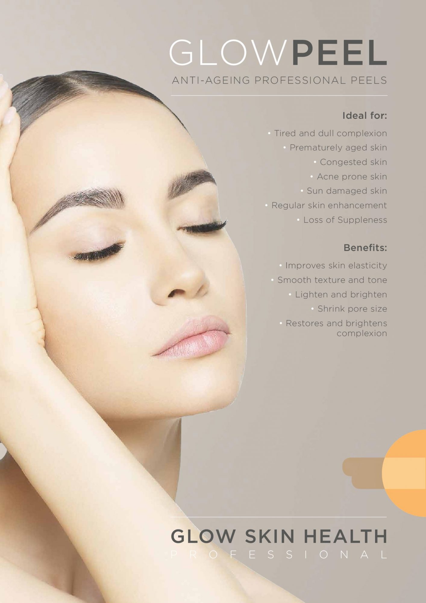 Glow Peel A3 Poster - Glow Skin Health